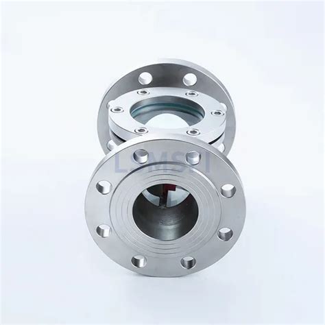 Dn32 Pn16 304 Stainless Steel Flange Impeller Sight Glass Flange Flow
