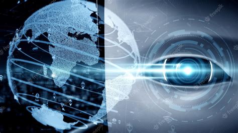 Robot Futurista Inteligencia Artificial Huminoide Ai Análisis De