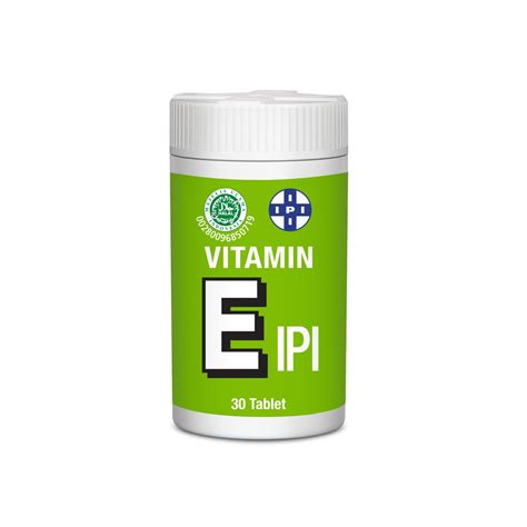 Ipi Vitamin E Isi 30 Tablet Tempomart