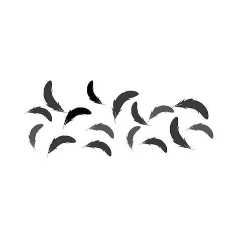 Premium Vector Feather Logo