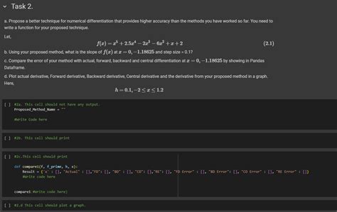 Solved ﻿task 2 A ﻿propose A Better Technique For