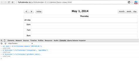 Javascript Fullcalendar Dayclick Go To The Day That Is Clicked