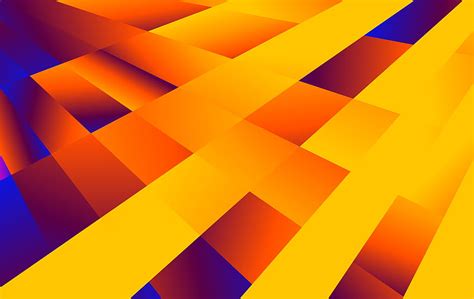 추상 파란색과 주황색 유체 색상 기하학적 배경 Eps Ai Uidownload