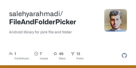 Github Salehyarahmadi Fileandfolderpicker Android Library For Pick File And Folder
