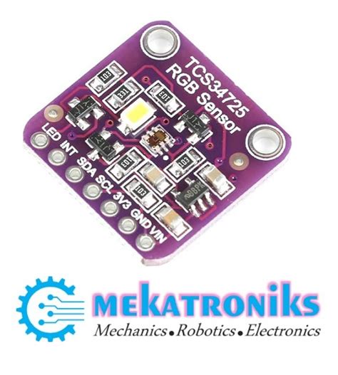Tcs34725 Color Recognition Sensor Module Rgb Color Detector Sensor Module In Pakistan