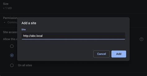 interceptor chrome plugin settings site access denies simple site urls · issue 7874