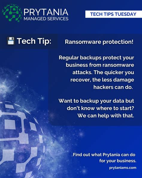 Ransomware Databackup Datarecovery Prytania Managed Services