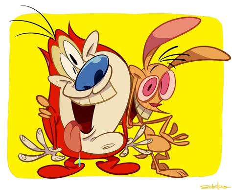 Ren And Stimpy Cartoon Character Design Favorite Cartoon Character
