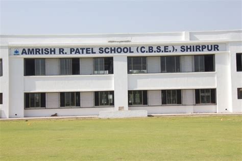 Amrishbhai R Patel School Shirpur Dhule Admission Fee Affiliation