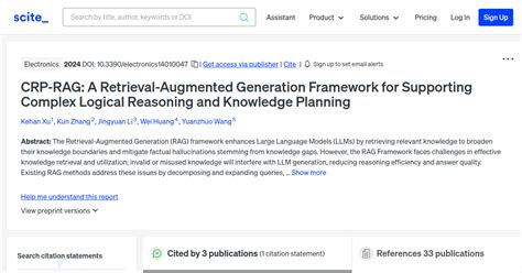 Crp Rag A Retrieval Augmented Generation Framework For Supporting Complex Logical Reasoning And