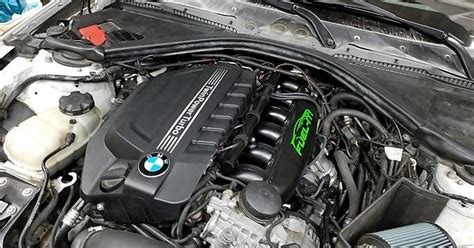 F10 N55 Engine Cover Modified To Fit F30 N55phoenix Racing Intake