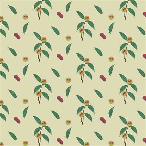 Chestnut Tree Pattern 256249 Vector Art At Vecteezy