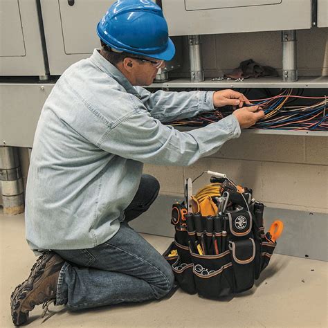 Klein Tools Bucket Tool Organizer Black 45 Pockets 19 In Overall Dia 23 In Overall Ht