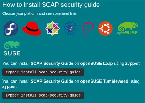 Opensuse Scap Workbench Installation Command · Issue 209 · Openscapwebsite · Github