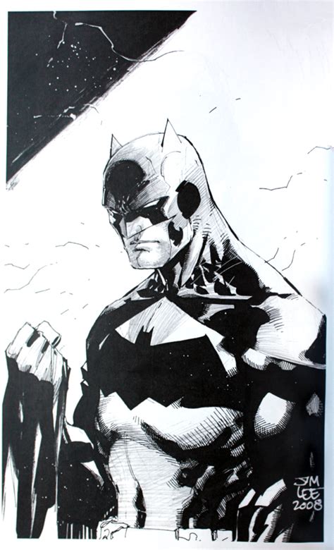 Jim Lee Batman Night Watch Sketchbook 2008 Jim Lee Batman Batman