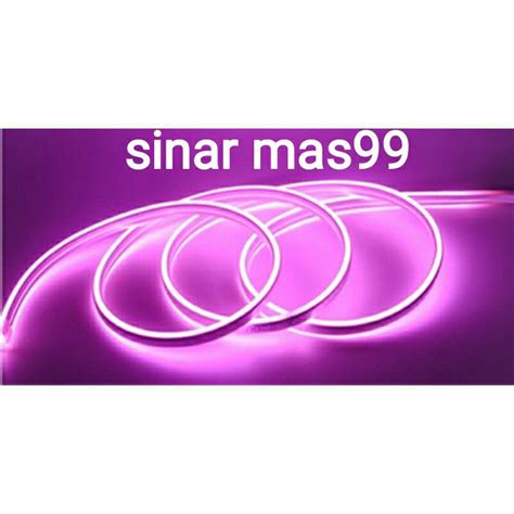 Jual NEON FLEXIBLE SELANG 220V JUAL METERAN LAMPU LED NEON SIGN LAMPU STRIP OUTDOOR Shopee