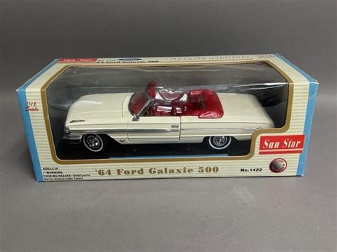 1964 Ford Galaxie 500 Die Cast Metal Car 118 Auctionsontarioca