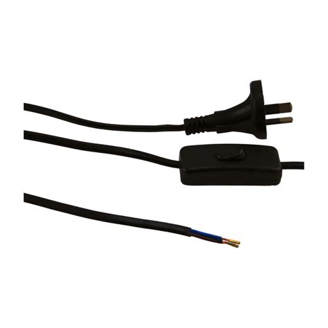 Lead Plug And Switch 2 Core Toongabbie Lighting
