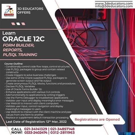 Oracle Trainings By Certified Trainers Artofit