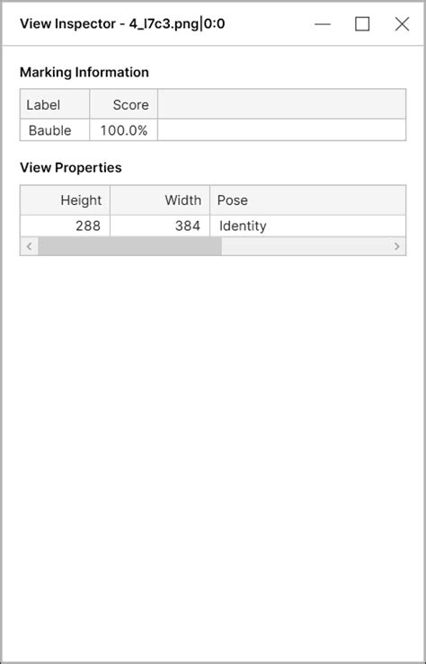 View Inspector