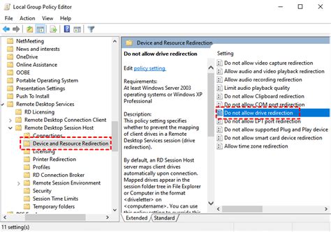 Fixed Local Drive Redirection Not Working In Rdp Session 2016