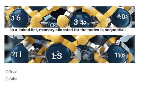 Solved In A Linked List Memory Allocated For The Nodes Is
