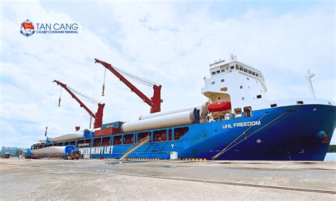 Cảng Tân Cảng Cái Mép Đón Thành Công Chuyến Tàu Điện Gió Đầu Tiên Thuộc Dự Án Cư Né