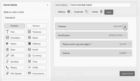 Cara Membuat Formulir Online Form Kontak Di WordPress PusatHosting
