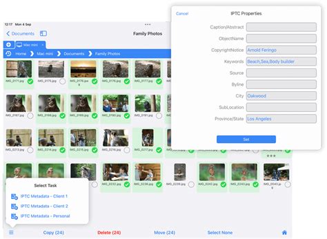 Edit IPTC Metadata In Bulk Anywhere Using Your IPad