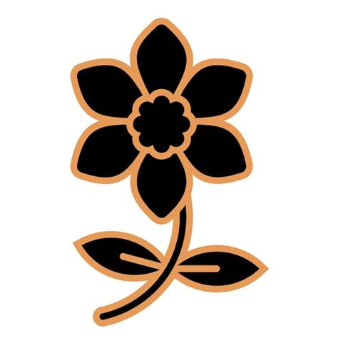 Premium Vector Daffodil Icon