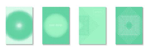 웨이브 커버 세트 Memphis 레이아웃의 색상 원 브랜드 폴더의 선형 모양 비즈니스 전단지 미니멀리스트 책 질감 기하학적 선