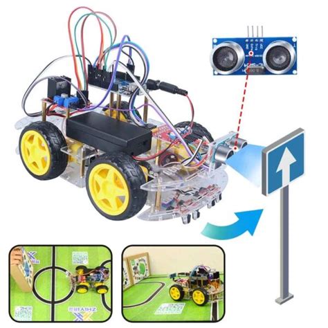 4wd Smart Robot Car Kit Diy With Arduino Uno Code Roboticsdna