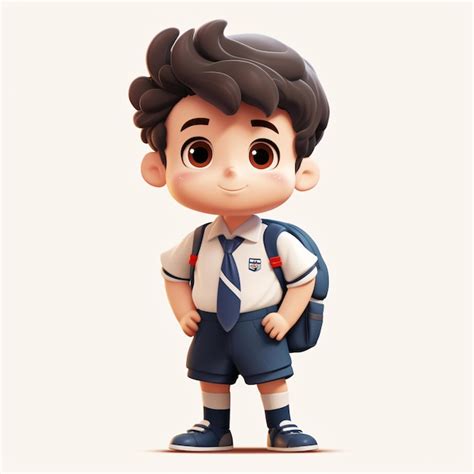 Premium Photo 3D Rendering Illustration Of Students Carrying