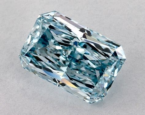 Igi 159 Carat Fancy Intense Blue Vs1 Radiant Cut Lab Grown Diamond