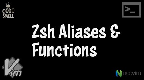 Zsh Aliases And Functions Useful Examples And How To Make Your Own Youtube