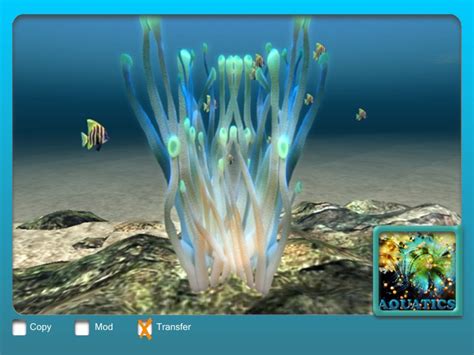 Second Life Marketplace Tentac Blue Small