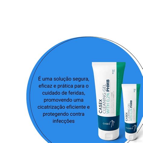 clean hex gel para limpeza e hidratação phmb 0 2 casex 1 unidade