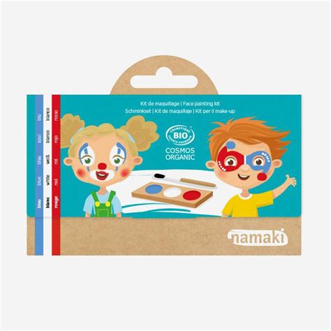 Kinderschminke Clown Und Clownin Und Harlekin Von Namaki Cosmetics