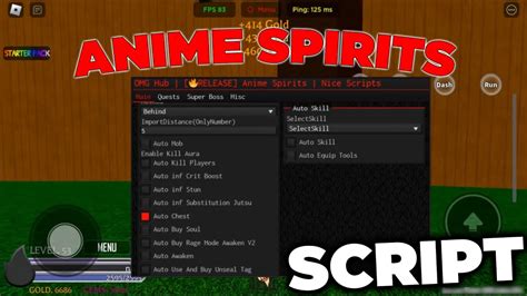 Roblox Anime Spirits Script Hack GUI Auto Farm Auto Chest Kill Aura More YouTube