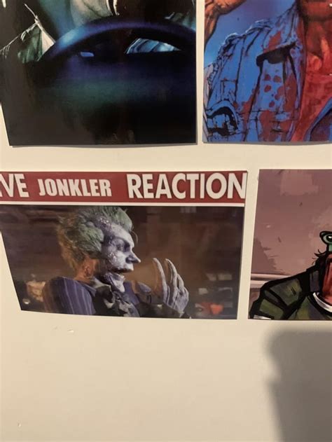 Why Is Jonkler On My Wall What The Fuck Should I Name My Wall R Batmanarkham