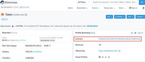 what is a token contract address coincarp