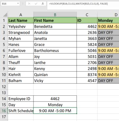 How To Make Employees Schedule In Excel Sheetaki