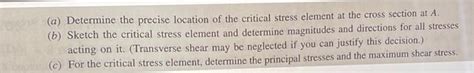 Solved 3 84 The Cantilevered Bar In The Figure Is Made From