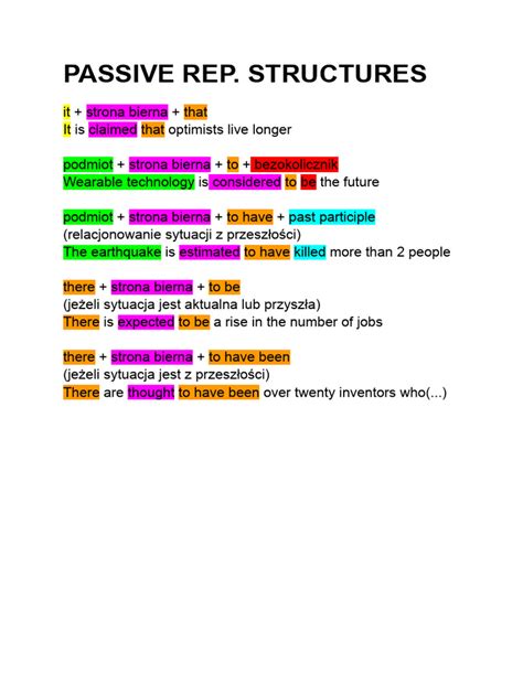 Passive Reporting Structures Pdf Passive Reporting Structures Pdf