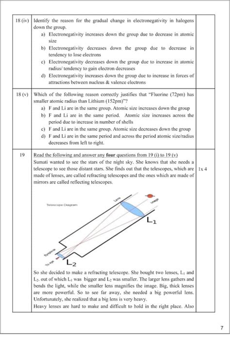 Download Cbse Board Class 10 Exam 2021 Science Sample Paper