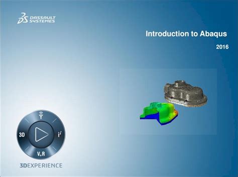 Pdf Introduction To Abaqus Mxwp Contentuploads201602abaqusunified