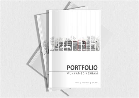Architecture Portfolio Muhhamed Hesham Architecture Portfolio Portfolio Template Design