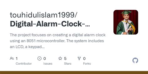 Github Touhidulislam1999digital Alarm Clock Using 8051 Microcontroller The Project Focuses