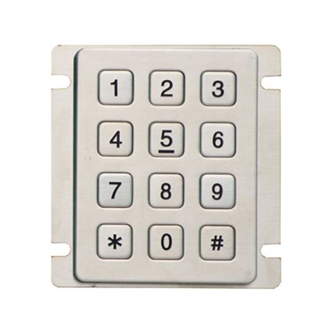 China Rs232 Ip65 Metal Keypad For Bank Used B720 Manufacturer And Supplier Joiwo