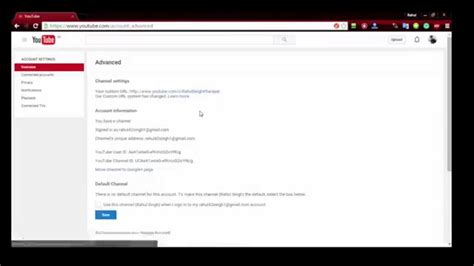 Find Youtube Username ID Youtube ID Name In Seconds YouTube